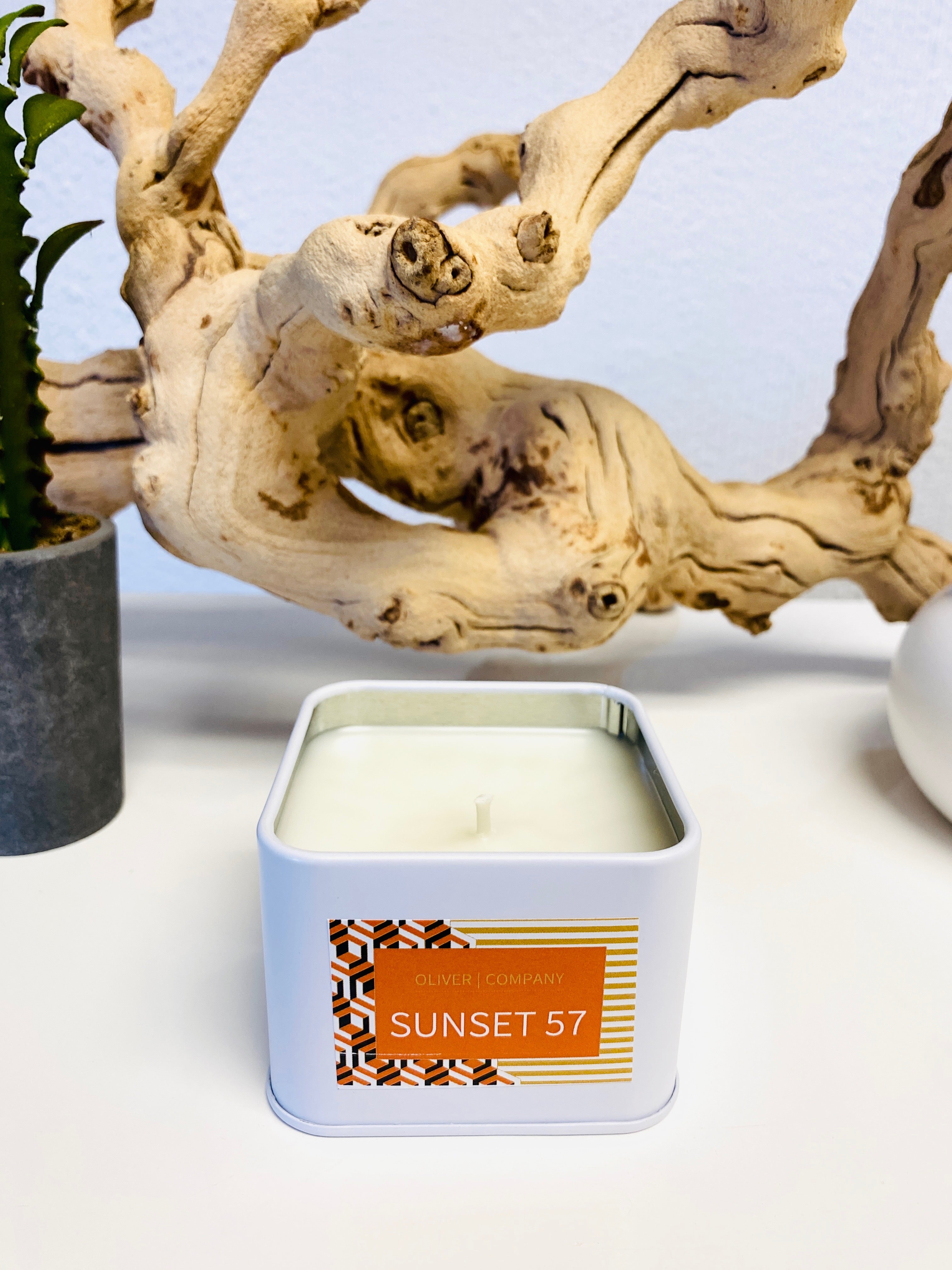 Sunset 57 Travel Companion Candle – Oliver Fragrance Co.